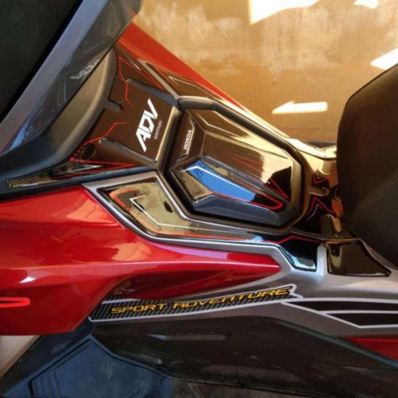 Promo Sticker Stiker Tank Pad Motor Honda Adv 150 Carbon Diskon 23% Di ...
