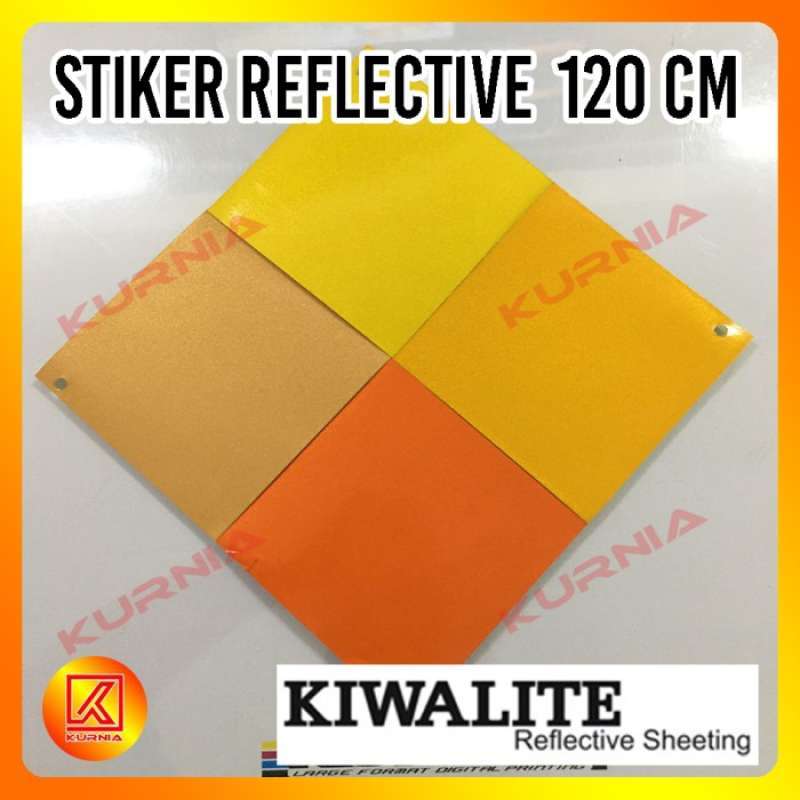 Promo Stiker Kiwalite / Stiker Reflective / Skotlet Reflector L.120 x ...