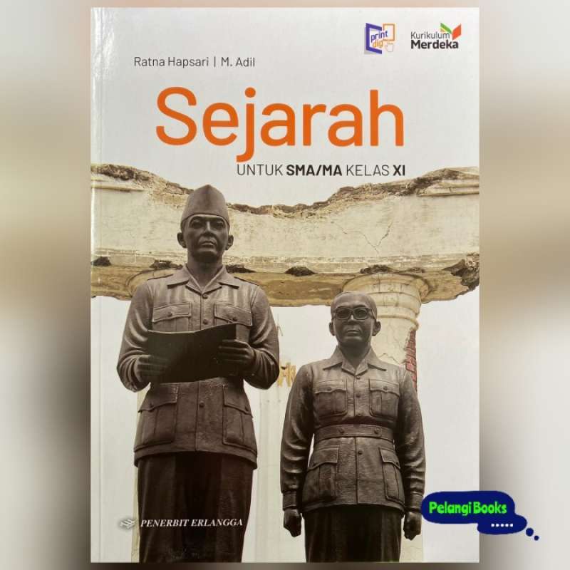 Promo Buku Sejarah Sma/ma Kelas 11 (xi) Kurikulum Merdeka Erlangga Diskon 23% Di Seller Emerald ...