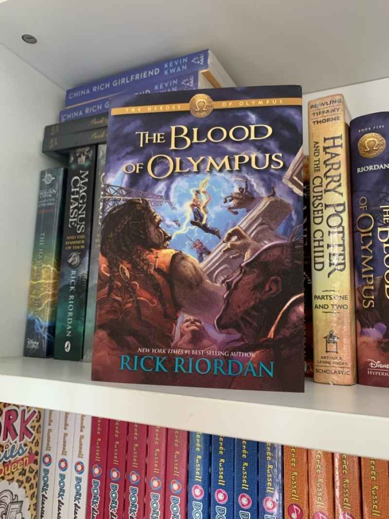 Promo The Blood Of Olympus By Rick Riordan Diskon 23% Di Seller Roxie ...