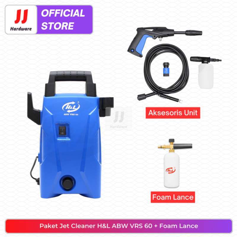 Jual Hh Pressure Jet Cleaner H&L Abw Vrs 60 Mesin Cuci Steam Motor ...