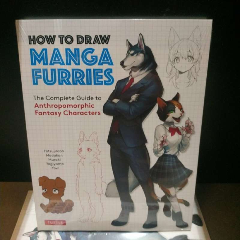 Promo Buku Anak Import How to Draw Manga Furries by Hitsujirobo Diskon ...