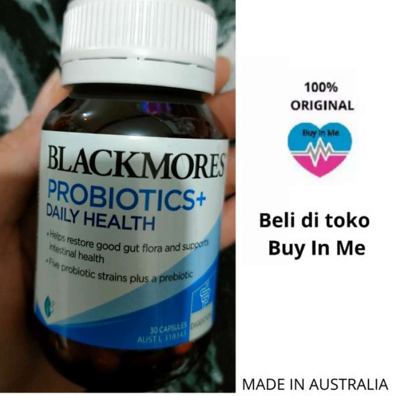 Jual blackmores probiotics daily health 30 capsules di Seller Zebaa ...