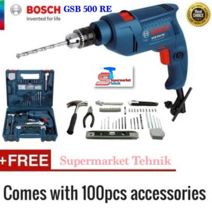 Promo Mesin Bor Tembok GSB 500 RE Complete Set + Hand Tool Kit ...