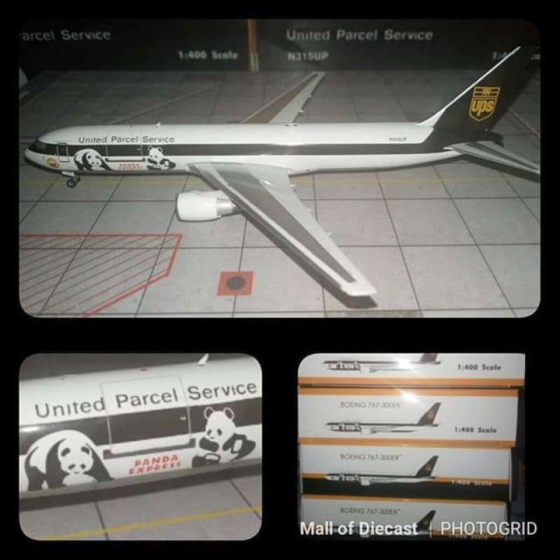Promo UPS Boeing 767-300ER Panda Express N315UP Phoenix 1:400 Diskon 23 ...