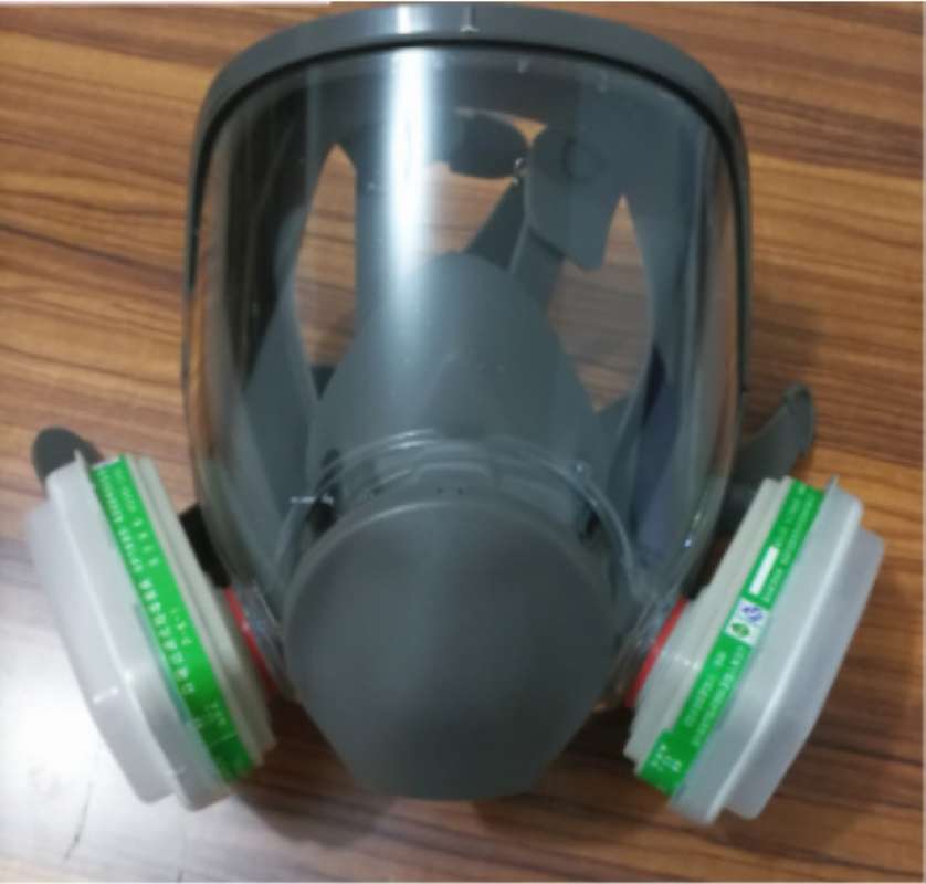 Jual Masker Gas Ammonia 3m Full Respirator F Safety Mask 6800 No.4 1pc ...