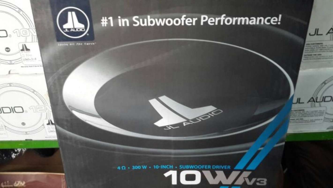 Promo Jl Audio Subwoofer Jl Audio 10w1v3 4 Ohm Diskon 23% Di Seller ...