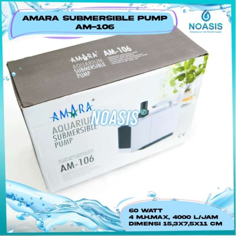Jual Amara Aa 106 Pompa Celup Kolam - Aquarium - Hidroponik Amara Aa106 ...