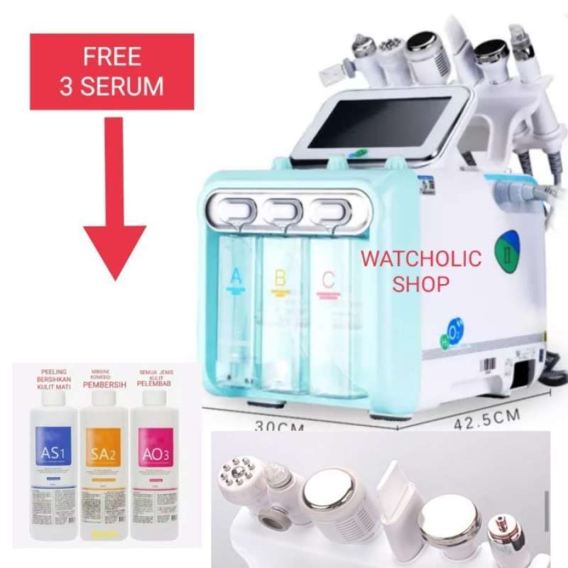 Jual hydrogen oxygen h2 o2 6in1 hydra aqua peel multiple 6 fungsi di ...
