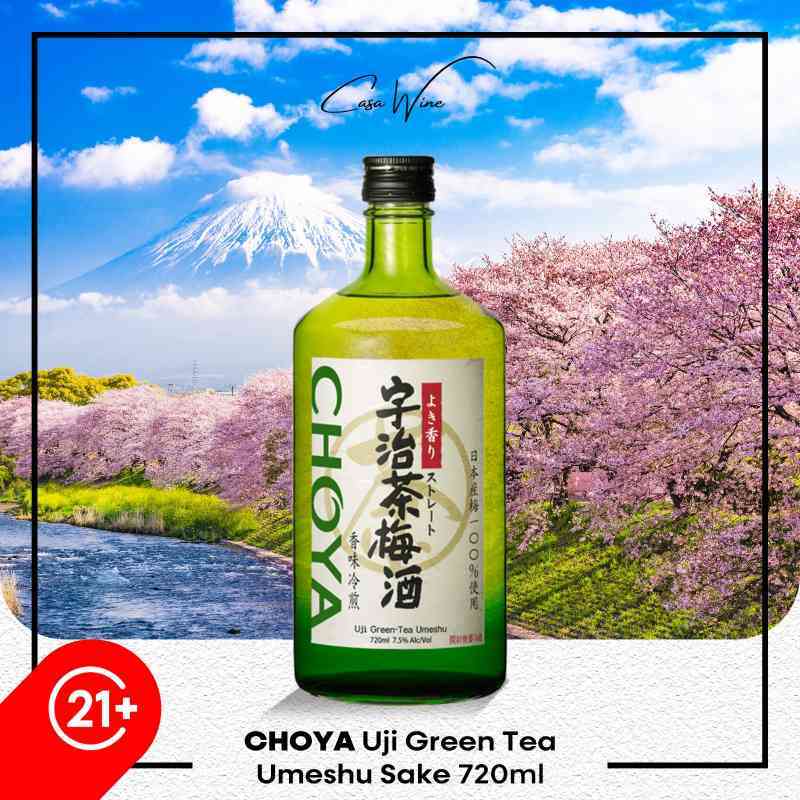 Promo Choya Uji Green Tea Umeshu Sake Diskon 34% Di Seller Casa Wine ...
