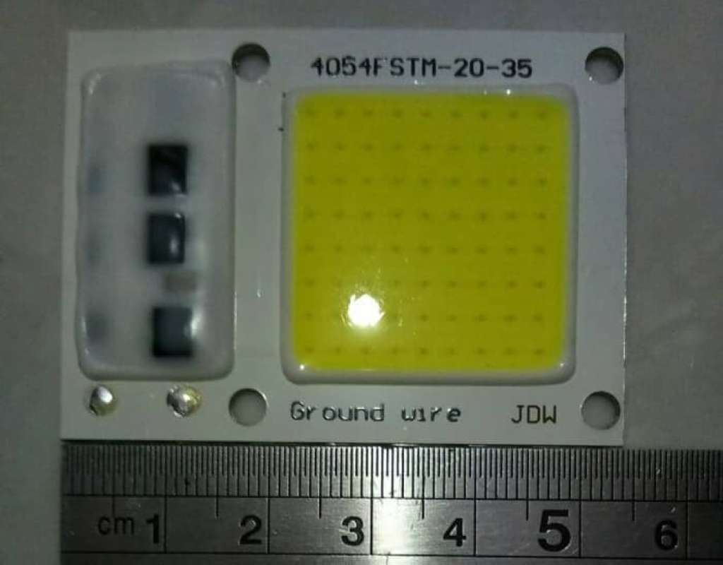 Promo HPL 30W 220V AC High Power Led Cob 30w tegangan daya input 220 volt ac Diskon 33% di ...