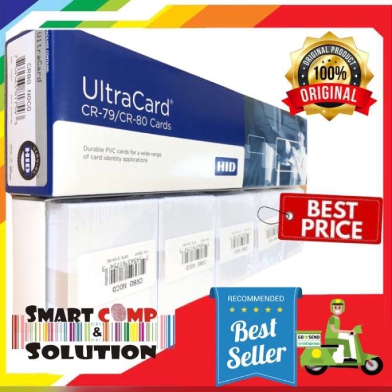 Promo Ultra Card Hid Cr-79/Cr-80 (Blank Card) Id Card / Kartu Id Kosong ...