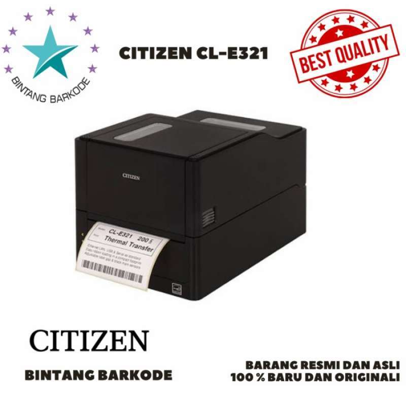Jual Printer Barcode Desktop Citizen Cl-E321 di Seller Tunnel store - Rambutan, Kota Jakarta ...
