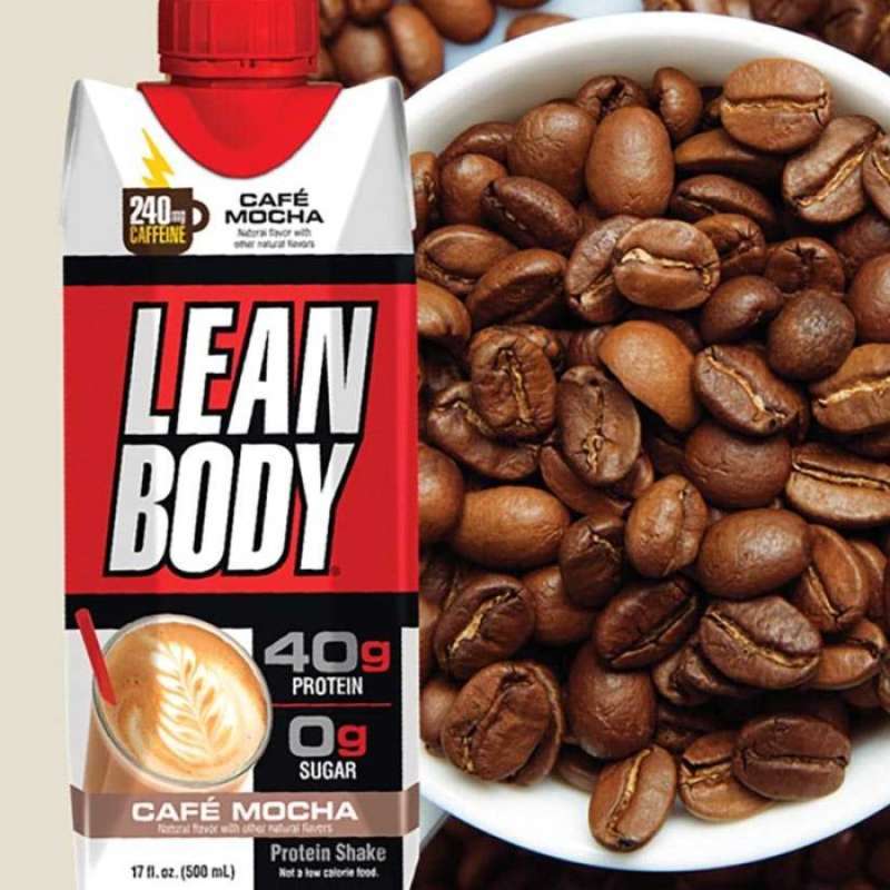 Promo Labrada Lean Body Protein Shake Rtd Cafe Mocha 500ml Susu Milk ...