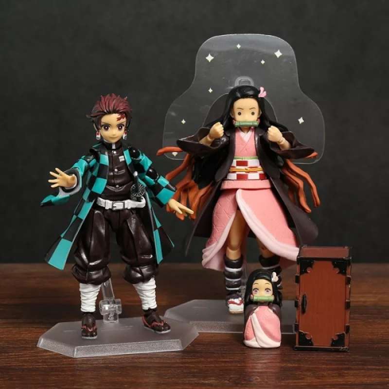 Jual Figma Demon Slayer 508 498 Nezuko Tanjiro Kamado Kimetsu No Yaiba ...
