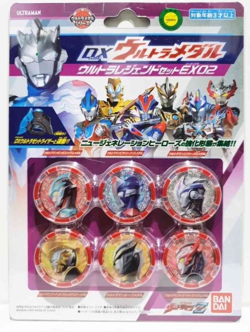 Jual Bandai Ultraman Z Dx Ultra Medal Medals Ultra Legend Set Ex 02 Ex02 Di Seller Kalibra Store ...