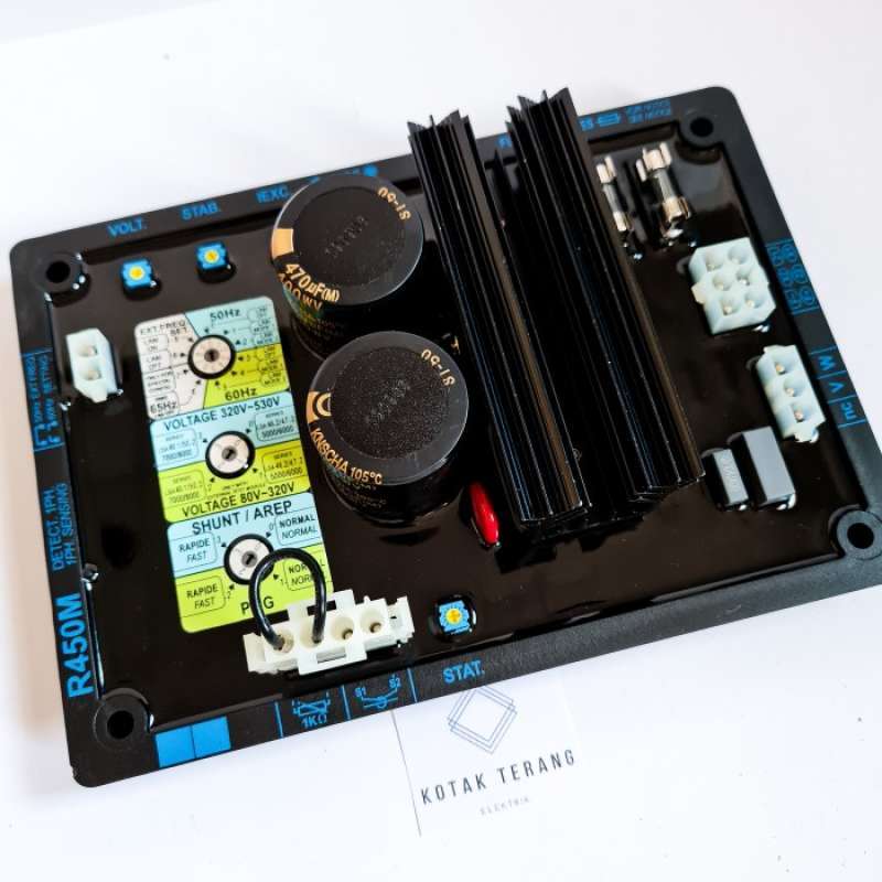 Promo Avr Genset R450m R 450m Avr Generator Oem Leroy Somer High ...