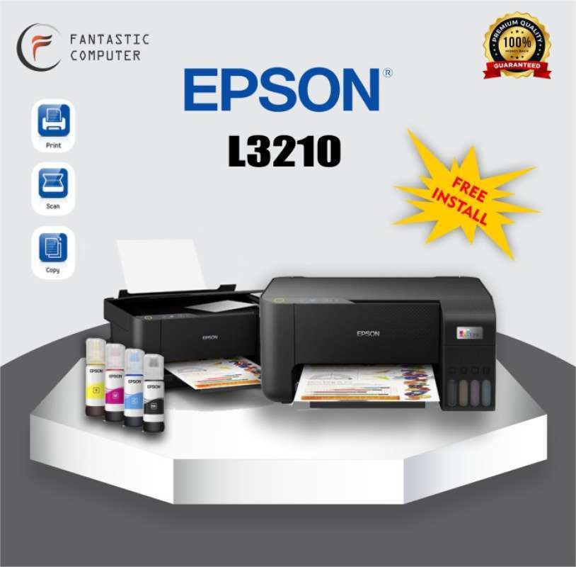 Promo PRINTER EPSON L3210 (CETAK, SCAN, COPY) Diskon 26% di Seller Jaya ...
