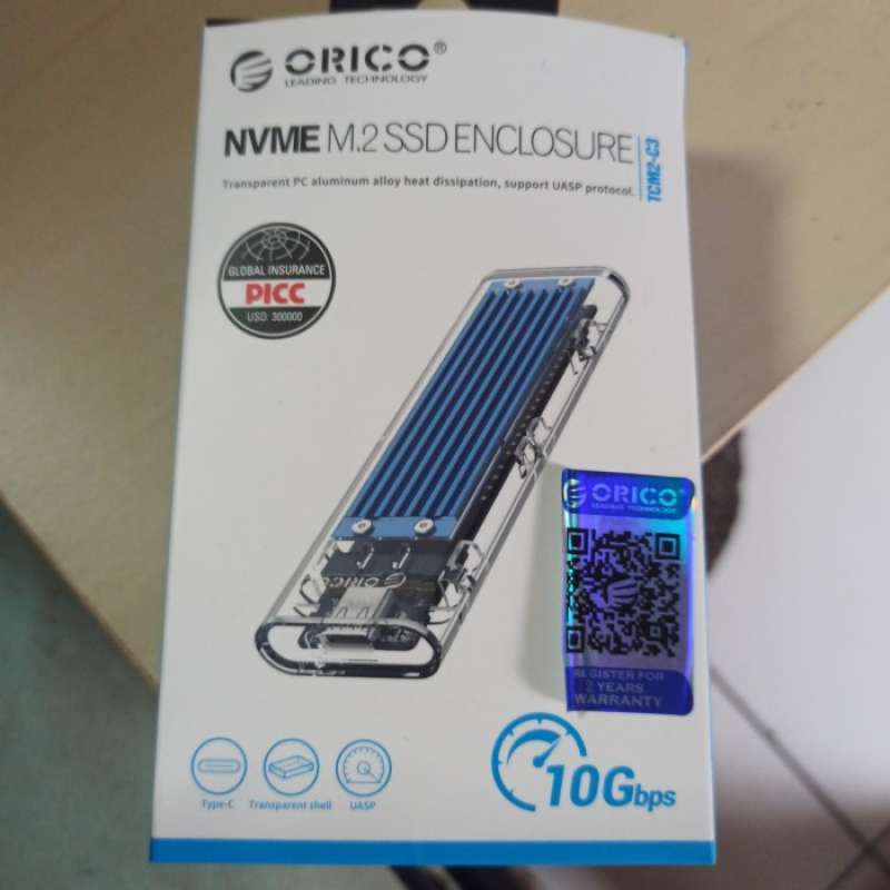 Promo Co Nvme M2 Ssd Enclosure Tcm2-c3 Diskon 23% Di Seller Gigaba ...