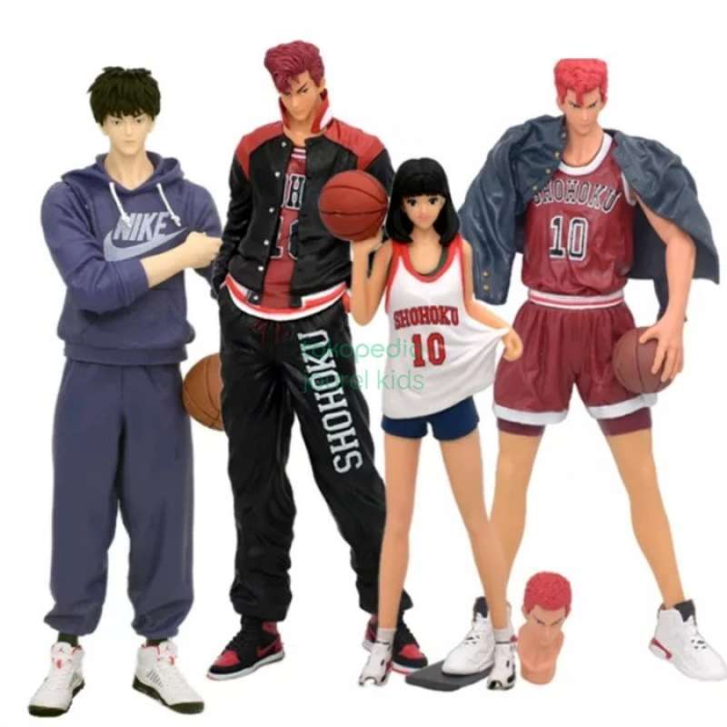 Promo ACTION FIGURE SLAMDUNK SAKURAGI HANAMICHI AKAGI FIGURE KOLEKSI ...