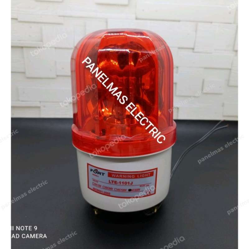Promo Warning Light + Buzzer Alarm 4 LTE-1101J Merah Kuning dan Biru ...