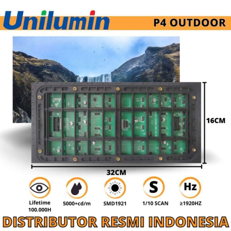 Promo Modul Panel LED Videotron P4 P5 P8 Outdoor lamp By Unilumin ...