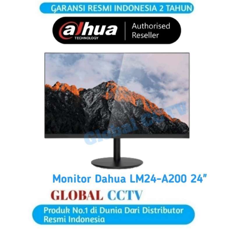 Promo Monitor Led 24 Inch Dahua Lm24-a200 Monitor Cctv Computer Bergaransi Diskon 23% Di Seller ...