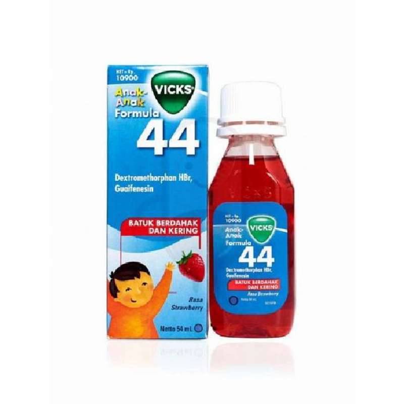 Promo Vicks Formula 44 Anak Rasa Strawberry Sirup 54 Ml Diskon 6% Di ...