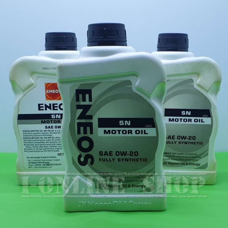 Jual Eneos Motor Oil Sn 0W-20 Fully Synthetic | Oli Mesin di Seller BERKAH PASARAYA - Pondok ...