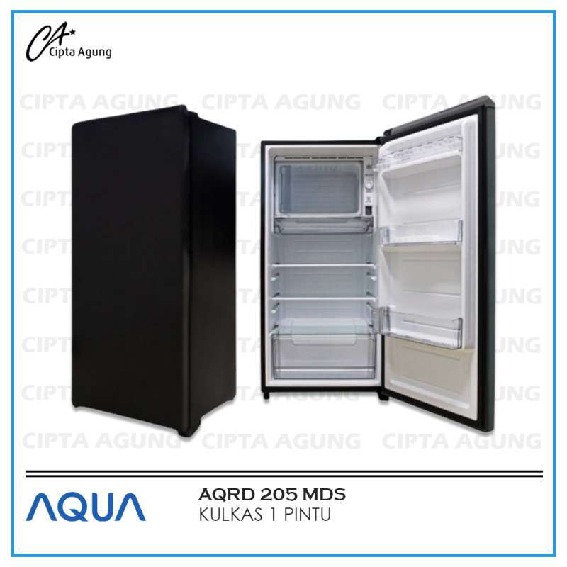Jual Aqua Kulkas 1 Pintu Aqr-d205-mds / Aqr D205 - 165 Liter Di Seller Cipta Agung Electronics ...