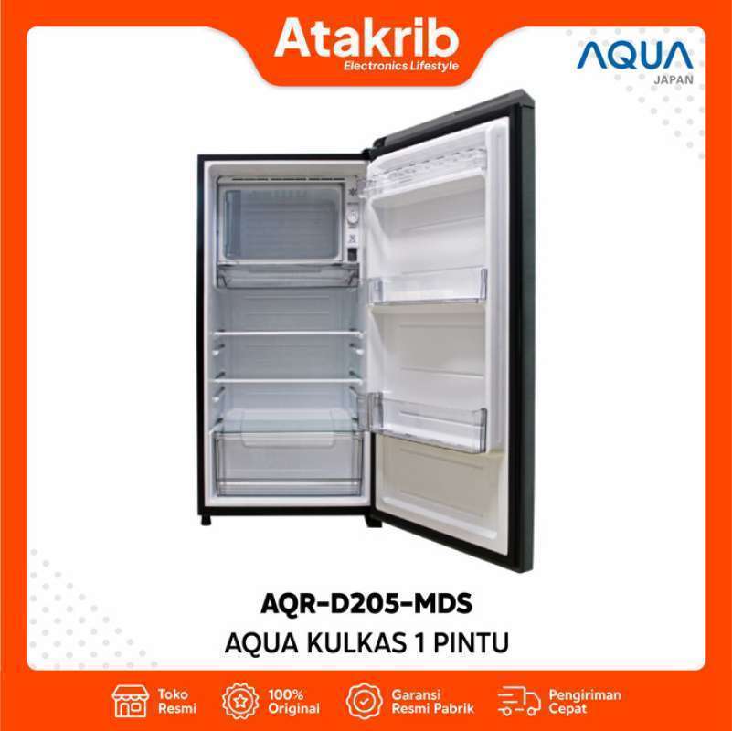 Jual Aqua Kulkas 1 Pintu Aqr-d205-mds / Aqr D205 - 165 Liter Di Seller Cipta Agung Electronics ...