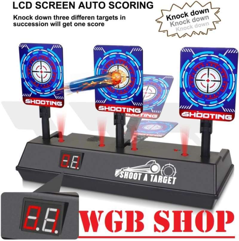 Promo Papan Target Otomatis / Papan Score Nerf / Electric Score Target ...