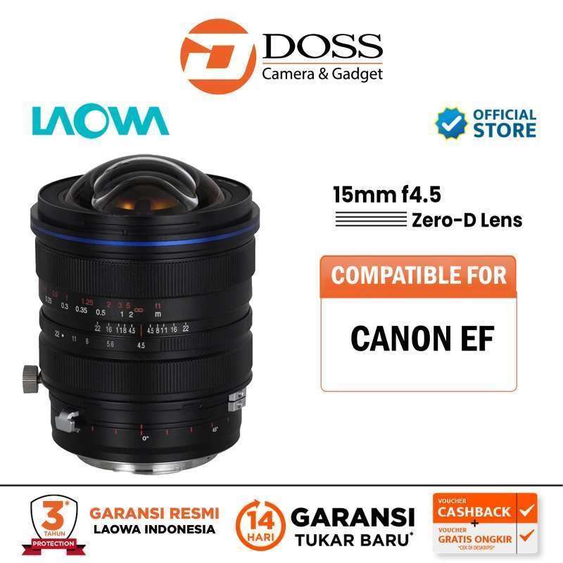 Jual Laowa 15mm F4.5 Zero-d Shift Lens Laowa 15 Mm F45 Zero D Lens Di Seller Doss Surabaya ...