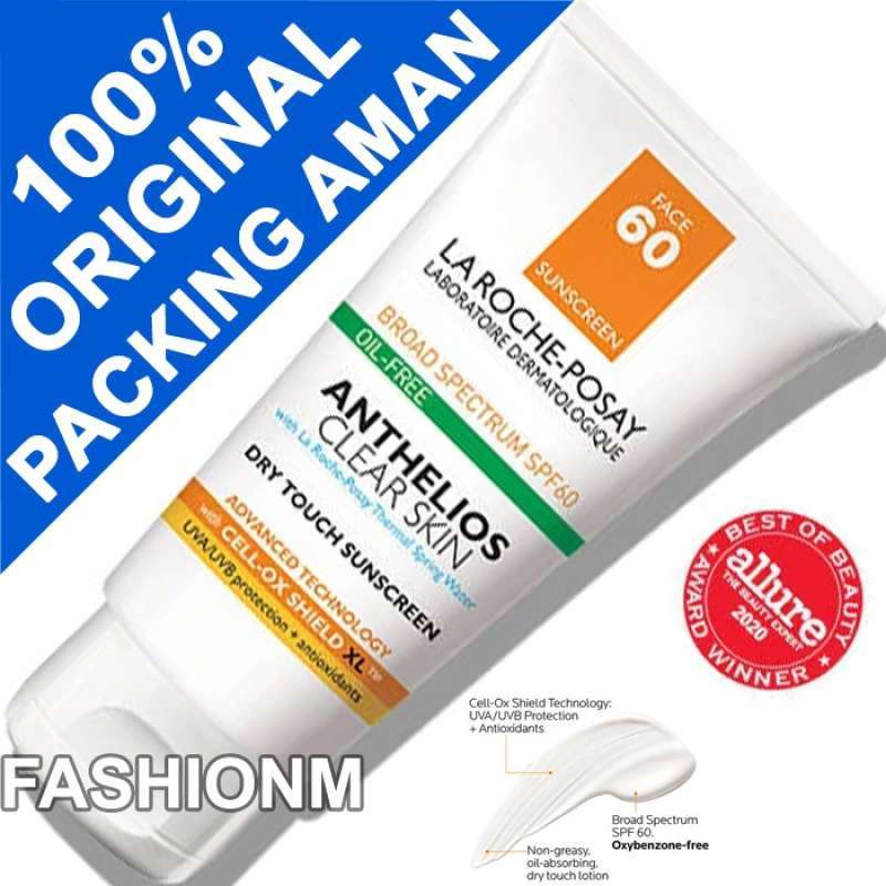 Promo La Roche Posay Anthelios Clear Skin Oil Free Sunscreen Spf 60