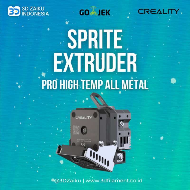 Jual Creality 3D Printer Sprite Extruder Pro High Temp All Metal di ...
