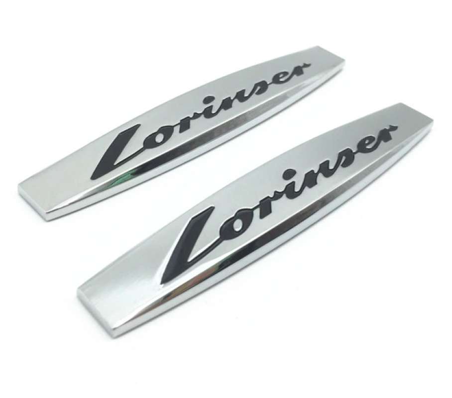 Jual Metal Lorinser Logo 3D Emblem Mercedes Benz Universal 2 Piece di Seller Mita OtoShop ...
