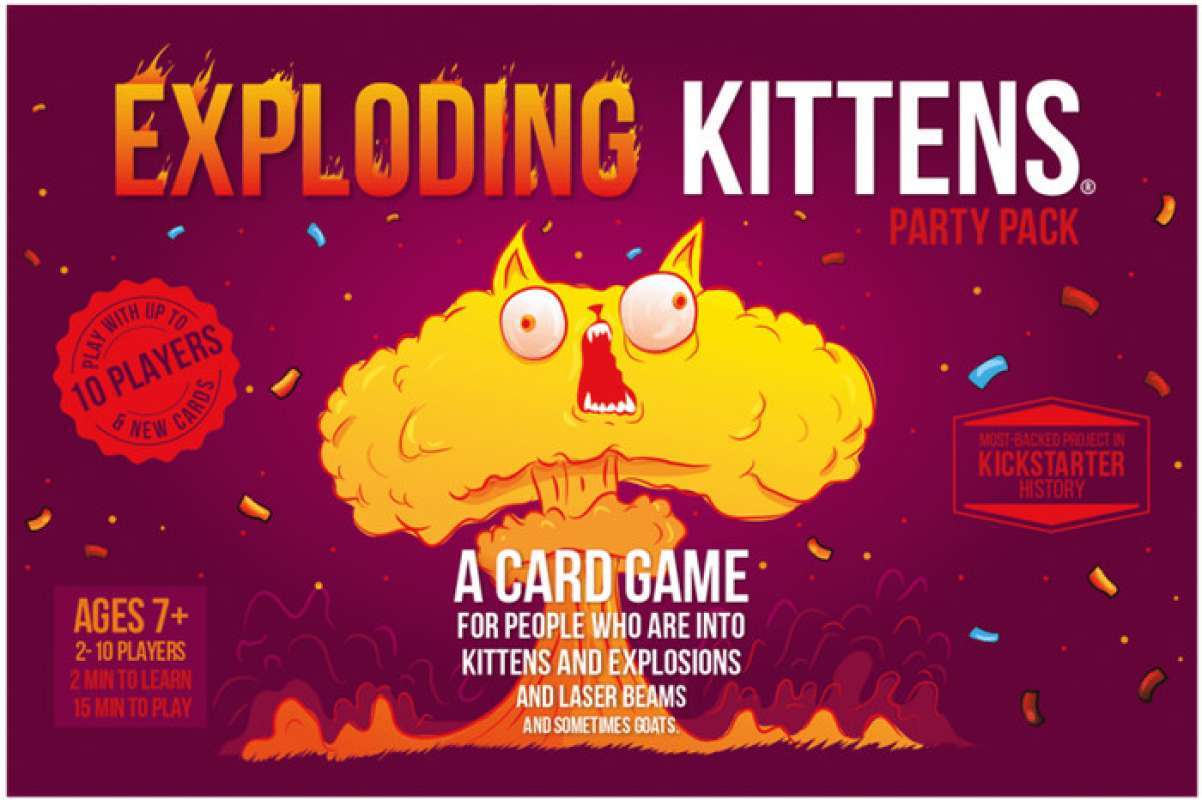 Jual Exploding Kittens: Party Pack Board Game di Seller enzo store ...