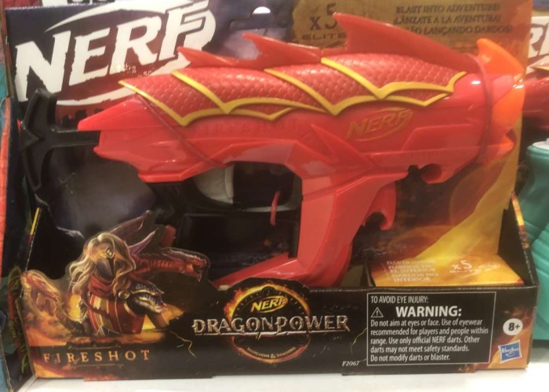Promo NERF Dragon Power Fire Shot Gun Original Hasbro Diskon 23% di ...