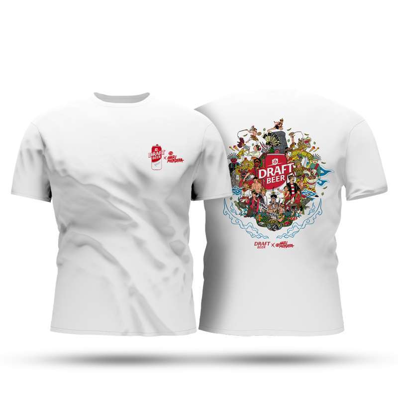 Jual Draft Beer X Hari Merdeka / Bir Lager+Exclusive T-Shirt [12can ...