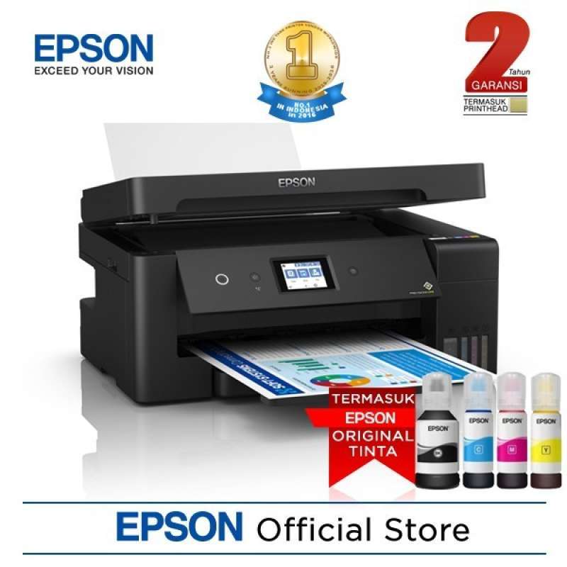 Promo Printer Epson L14150 A3+ Multifungsi Wi-Fi Duplex Print Scan Copy ...