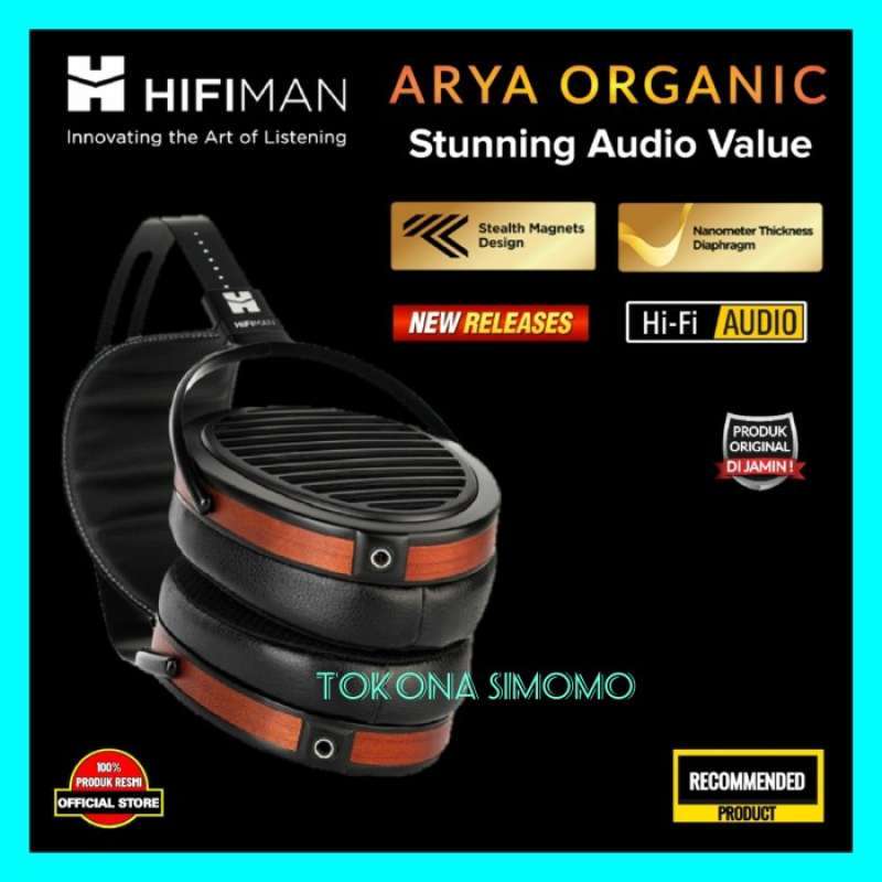 Promo Hifiman Arya Organic 2023 Version Hi-Fi Planar Magnetic Headphones Diskon 23% di Seller ...