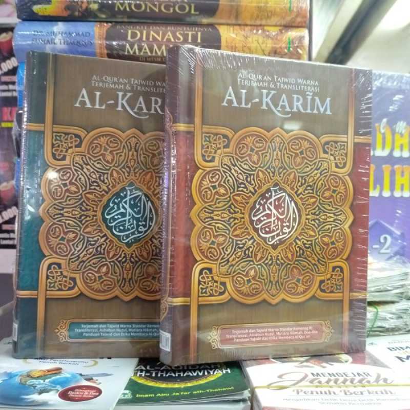 Promo Al Quran Al Karim A5 Tajwid Warna Terjemah Dan Transliterasi Diskon 23% di Seller SHOKA ...