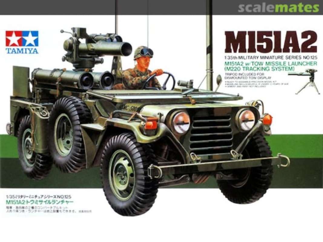 Promo Tamiya 35125 1/35 U.s M15a2 With Tow Missile Launcher Diskon 29% ...