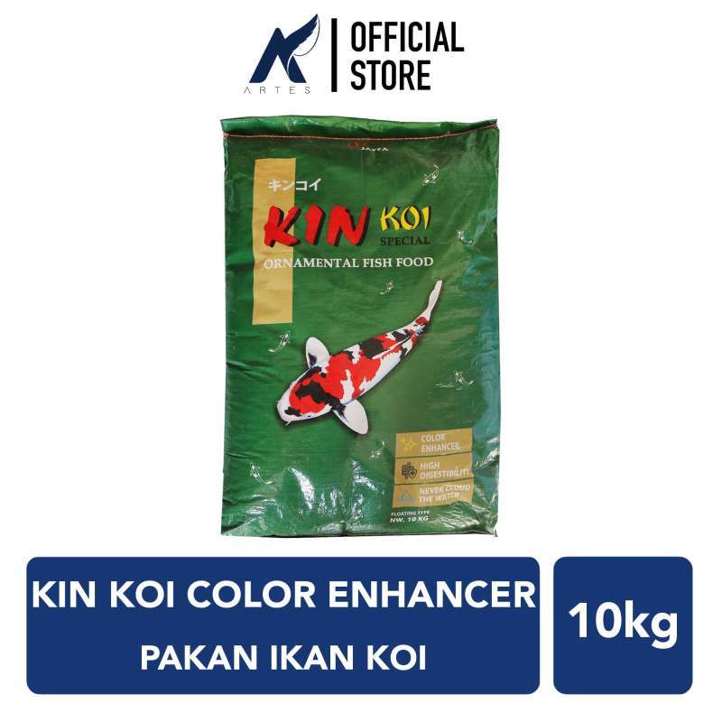 Jual KIN KOI SPECIAL COLOR ENHANCER FLOATING Pakan Makanan Pelet Pellet ...