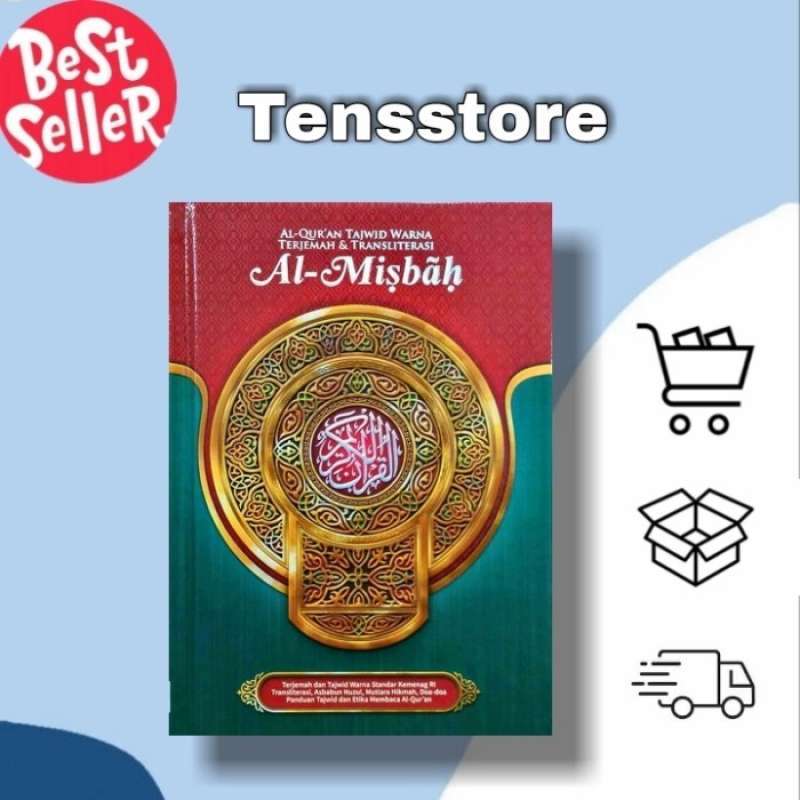 Promo Al Quran Al Misbah Tajwid Warna Dan Terjemah A5 Diskon 23% Di ...