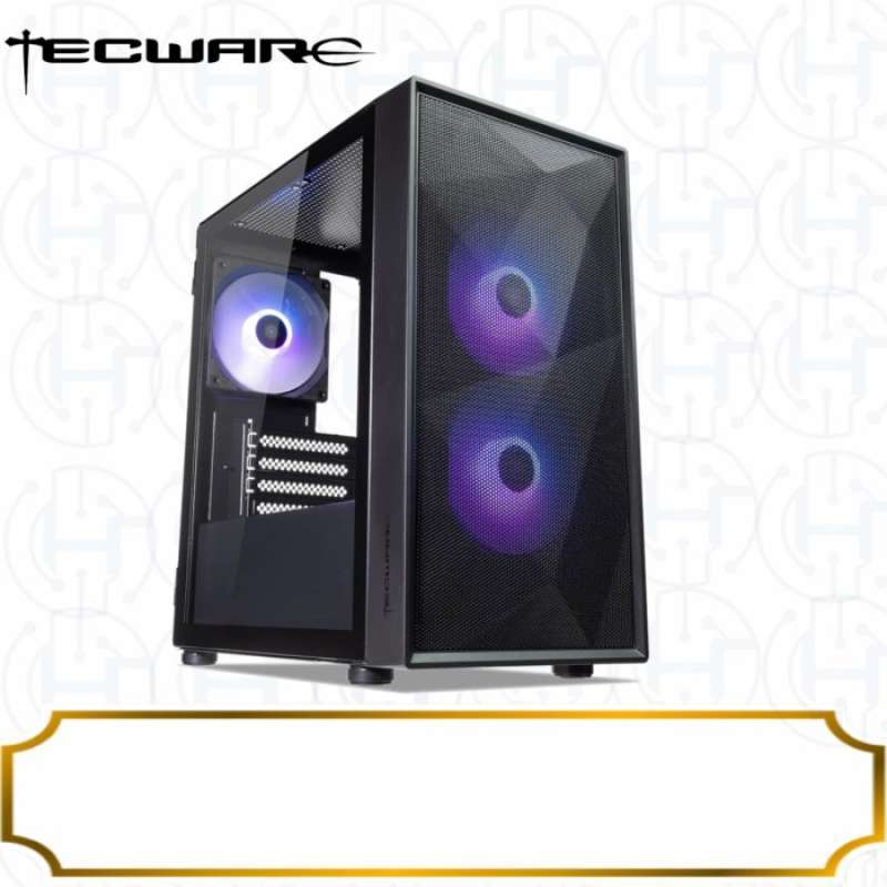 Jual Tecware Forge M2 TG Black ARGB Compact Micro ATX Mini Tower ...