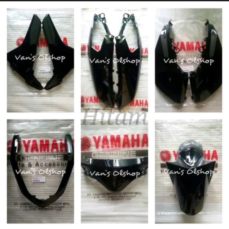Promo Cover Full Body Halus Set Yamaha Nmax Hitam Original Diskon 23% ...