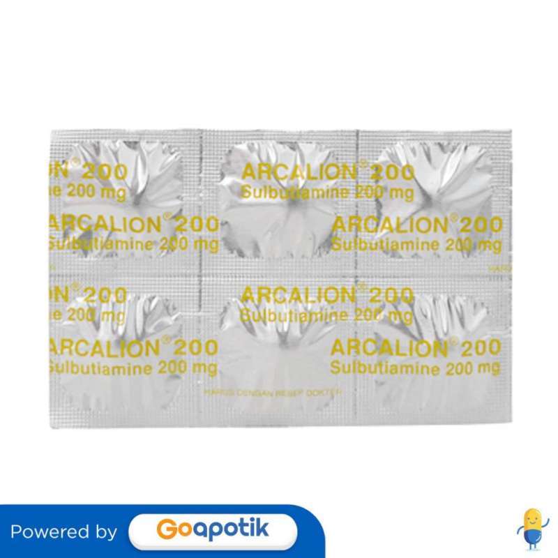 Jual ARCALION 200 MG STRIP 6 TABLET di Seller Apotek Istana Sehat ...