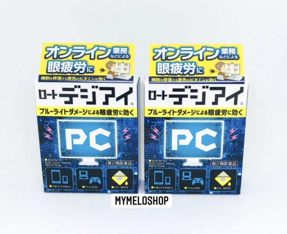 Jual Rohto Digi Eye Drops 12ml(tetes Mata Pengguna Smart Phone/pc) Di ...