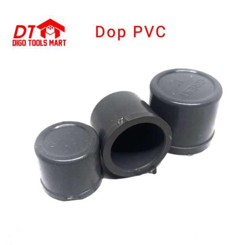 Jual Dop Polos PVC Tutup Pipa 1/2 Inci 3/4 Inci 1 Inci di Seller Digo ...